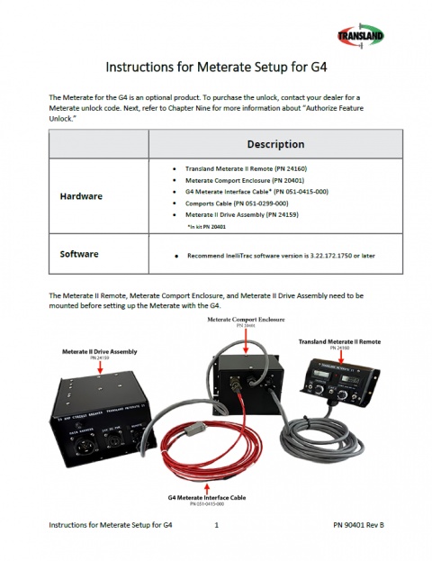 Equipment Manuals - Transland, LLC